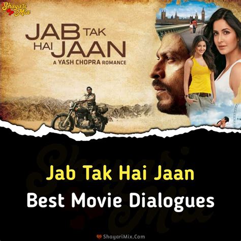 Jab Tak Hai Jaan Movie Poster