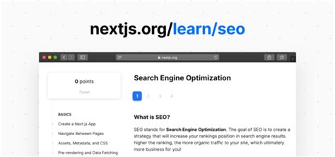the next js seo playbook ranking higher with next js on vercel vercel