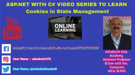 Cookies In Aspnet C Youtube