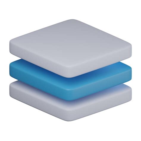 Premium Photo 3d Layers Illustration