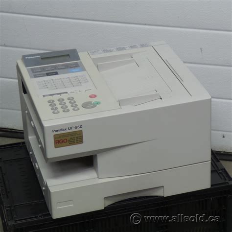 Panafax UF Fax Printer Black And White Allsold Ca Buy Sell Used Office Furniture Calgary