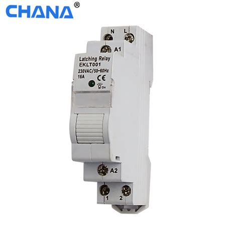 230vac 16a Din Rail Mounting Latching Relay Latching Relay And Relay