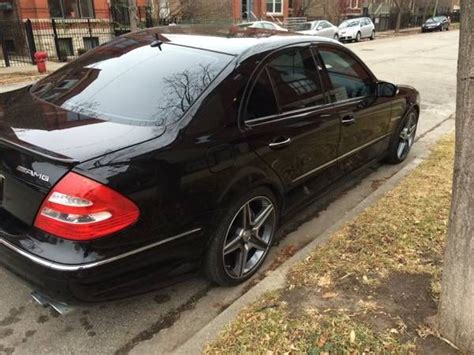 2005 Mercedes Benz E Class E55 Amg Black 19 Wheels