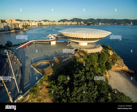 Museum Of Contemporary Art Of Niterói In The State Of Rio De Janeiro