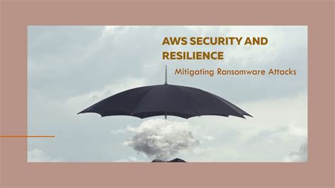 Mitigating Ransomware Attacks Leveraging Aws For Robust Security And