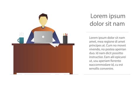 Premium Vector Programmer Flat Character Design It Technologist