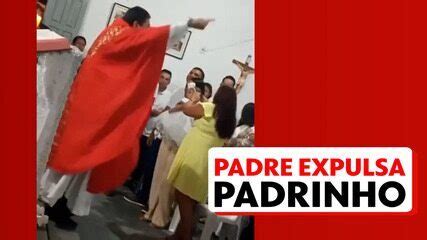 Após repercussão de vídeo padre que expulsou padrinho de igreja e se recusou a batizar criança