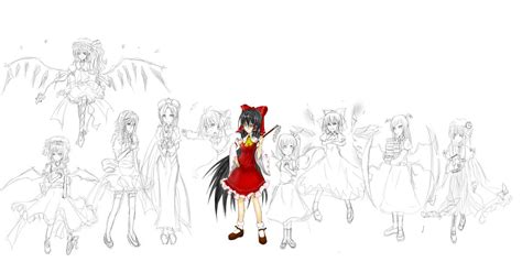 東方 試しに1キャラ完成？させてみた そらのゆめのイラスト Pixiv