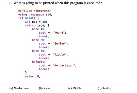 Solved What Is Going To Be Printed When This Program Is Chegg