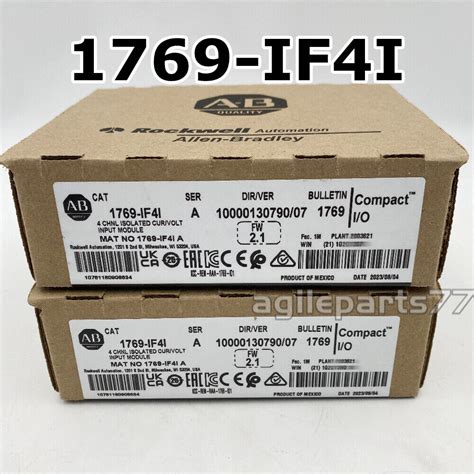 Allen Bradley IF I SER A Compact I O Analog Input Module New Factory Sealed EBay