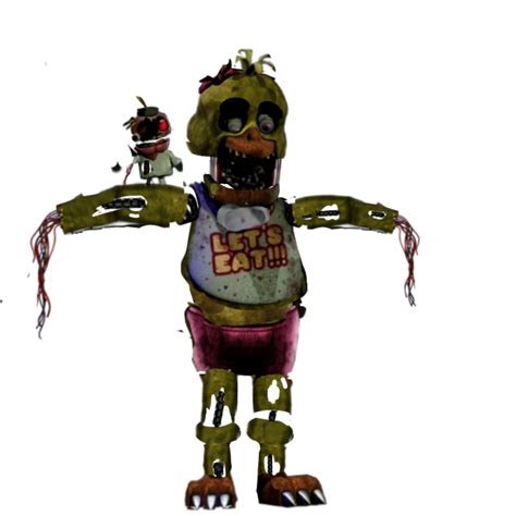 Withered Plus Chica By Whoisstrogest On Deviantart