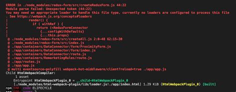 Module Parse Failed For Node Modules Issue Babel Babel Github