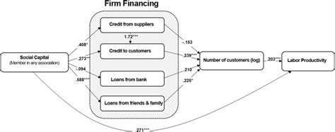 SEM Model Note The Model Includes All Basic Controls From Table 2 And Download Scientific