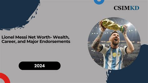 Lionel Messi Net Worth Wealth Career And Major Endorsements
