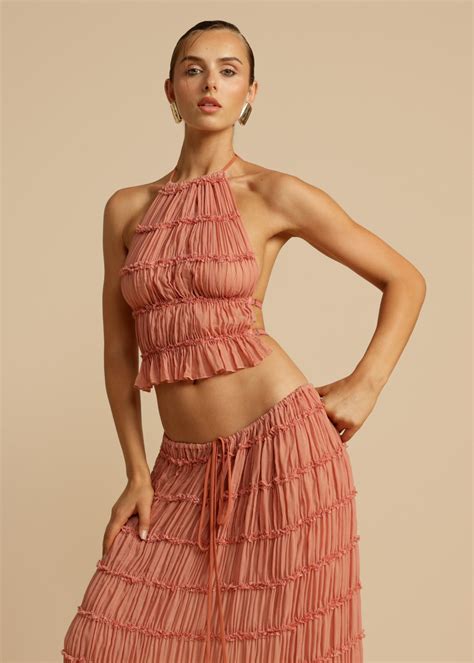 Juliette Halter Peach Arcina Ori