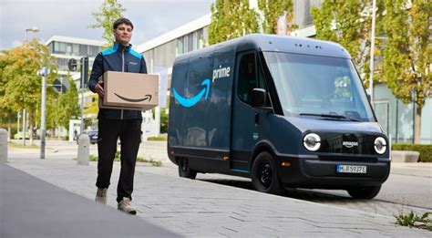 Amazon Starts Making European Deliveries With All Electric Rivian Van
