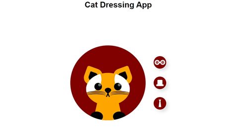 Cat Dressing App Using Html And Css In Javascript With Source Code