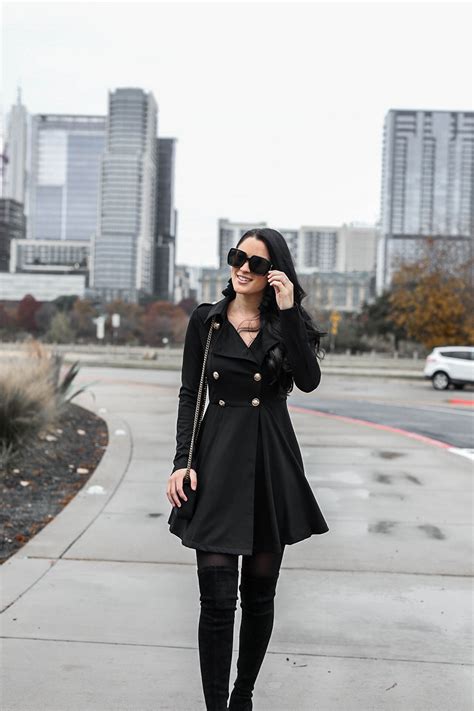 Tips On How To Wear A Black Trench Coat Dress Dressed To Kill