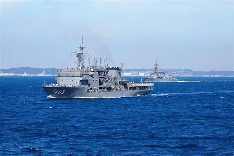 2024 View On A Large Ship Maritime Self Defense Force Cruise Ship Type