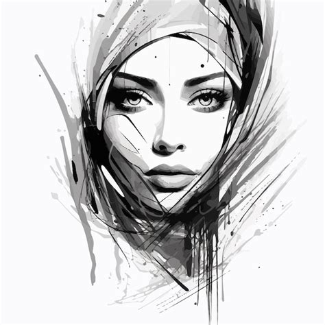 Premium Vector Muslim Girl With Hijjab