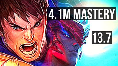 Garen Vs Yone Top 41m Mastery 1314 6 Solo Kills Legendary