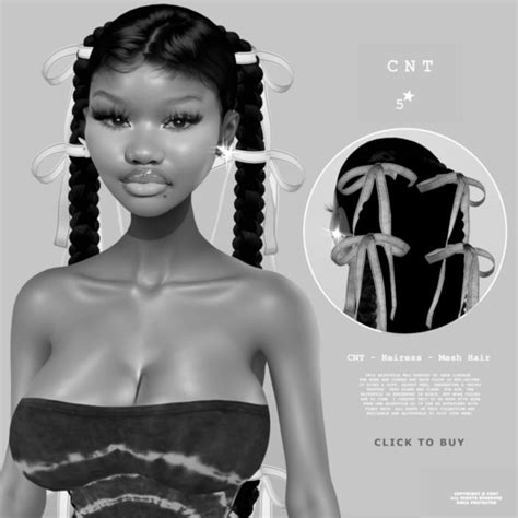 Second Life Marketplace Cnt Heiress Braid Demo