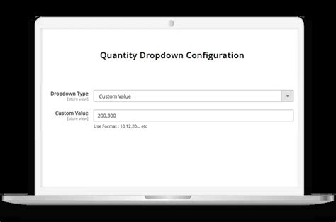 Magento 2 Quantity Dropdown Extension Increment Extension