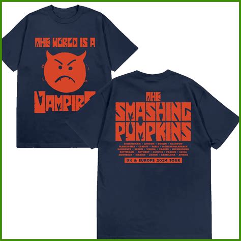 Tshirt Smashing Pumpkins The World Is A Vampire 2024 Tour Tshirt