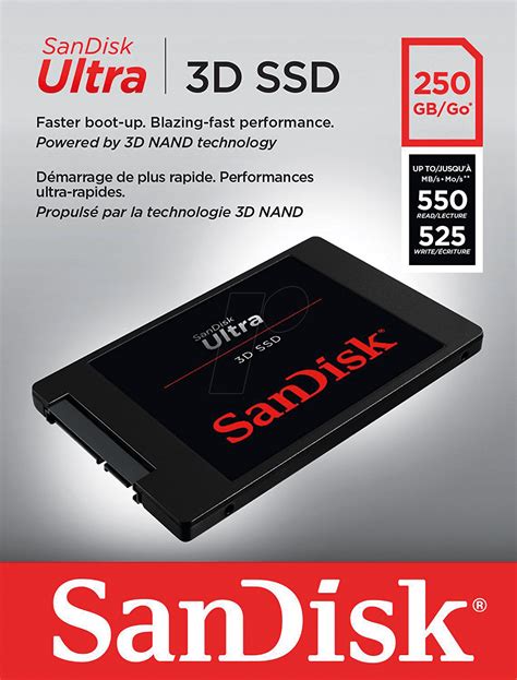 SDSSDH3-250G-G25: SanDisk SSD Ultra 3D 250GB bei reichelt elektronik