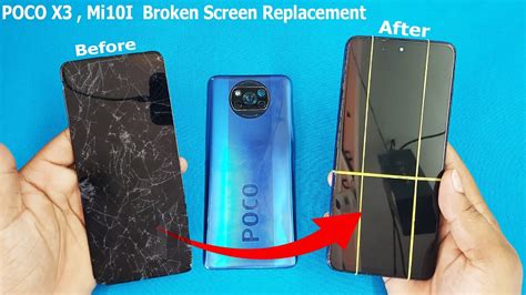 Poco X And Mi I Broken Display Replacement How To Change Poco X