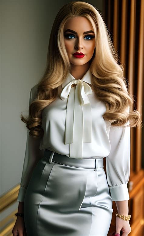 Pin By Bill Personius On Ladies Beautiful Blouses Satin Clothes