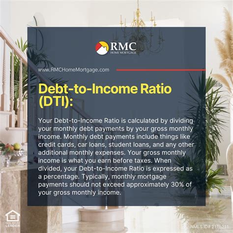 Rmc Home Mortgage Llc On Linkedin Mortgage101 Dti