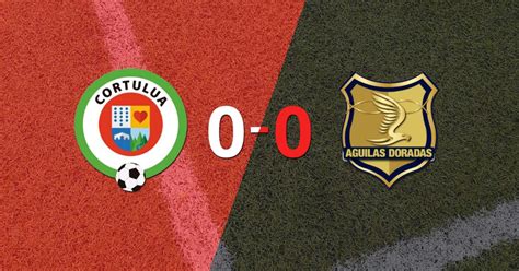 Cortuluá Y Águilas Doradas Rionegro Empataron Sin Goles Infobae