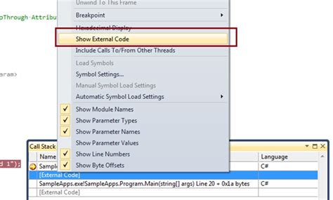 Tips On Debugging Using DebuggerStepThrough Attribute Abhijit S Blog