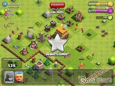 Clash of Clans 部落冲突核心设计分析之一策略篇 GameRes游资网
