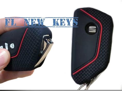 Funda Silicon Llave Proximidad Seat Leon Cupra Formentor Fr FL NEW KEYS