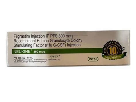 Filgrastim Recombinant Human Granulocyte Colony Stimulating Factor Injection At Rs 800vial