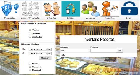 Sistema De Inventarios De Panaderia CompuBinario