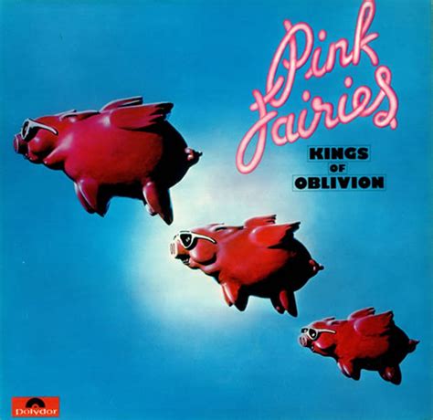 The Pink Fairies Kings Of Oblivion Poster Uk Vinyl Lp —
