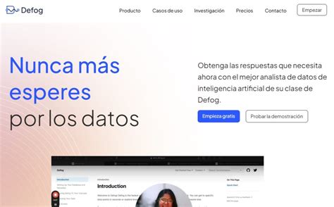 Cómo Gestionar Y Analizar Datos Sql Con Ia Conoce Defog Ai