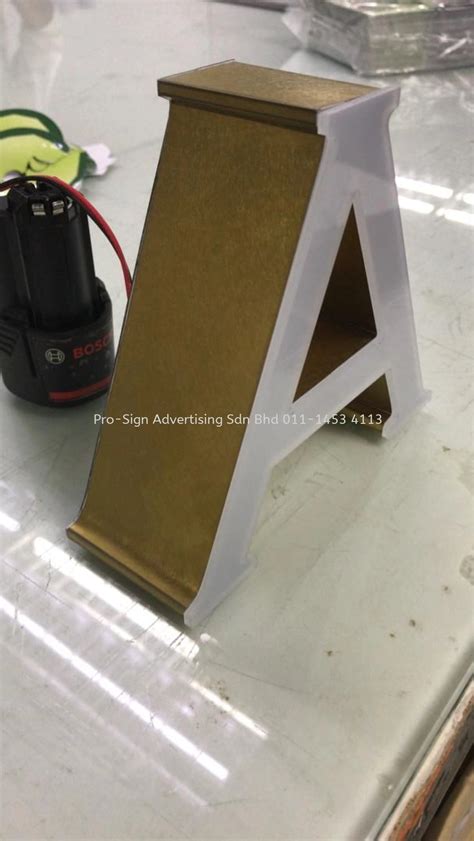 3d Rimless Front Lit Lettering Ampang Selangor Kuala Lumpur Kl