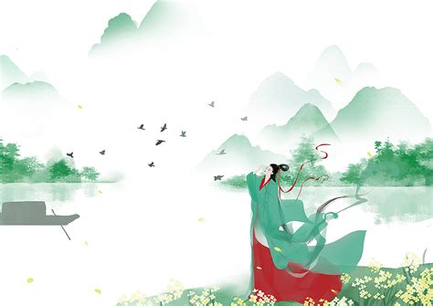 寻芳泗水滨，无边光景一时新点意 站酷zcool