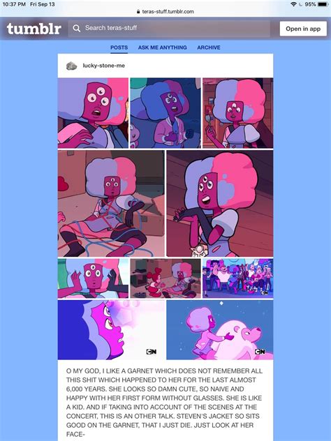 28 Garnet Glasses Steven Universe Choyrhubin