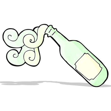 Cartoon Wine Bottle Pouring — Stock Vector © Lineartestpilot 18110473