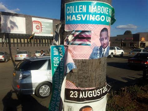 Zanu Pf Cries Foul Ccc Files Police Report As Campaign Posters Are