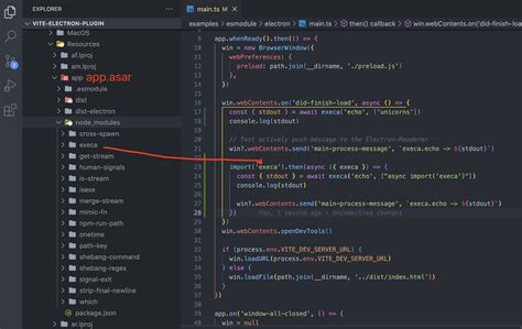 how to use esm modules in main process dynamic import broken after