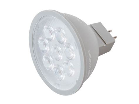 Satco 6 Watt 24V AC DC LED MR 16 Lamp 40 Degree Beam Angle 3000K
