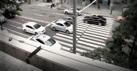 무단횡단 사망사고 운전자 무죄 블랙박스 보니