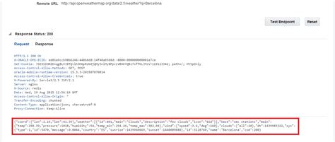 Oracle Mobile Cloud Service Create An Api That Calls A Rest Web