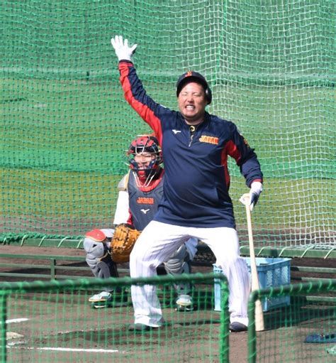 侍ジャパン 山川が不安払しょくのどすこいポーズ！？「俺ってパワーあったんだな」「南郷で飛ばないから」野球デイリースポーツ Online